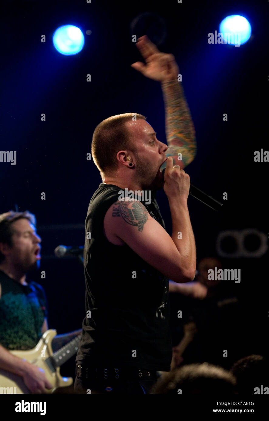 Dan Marsala of Story of the Year performing in the Star Live Concert ...