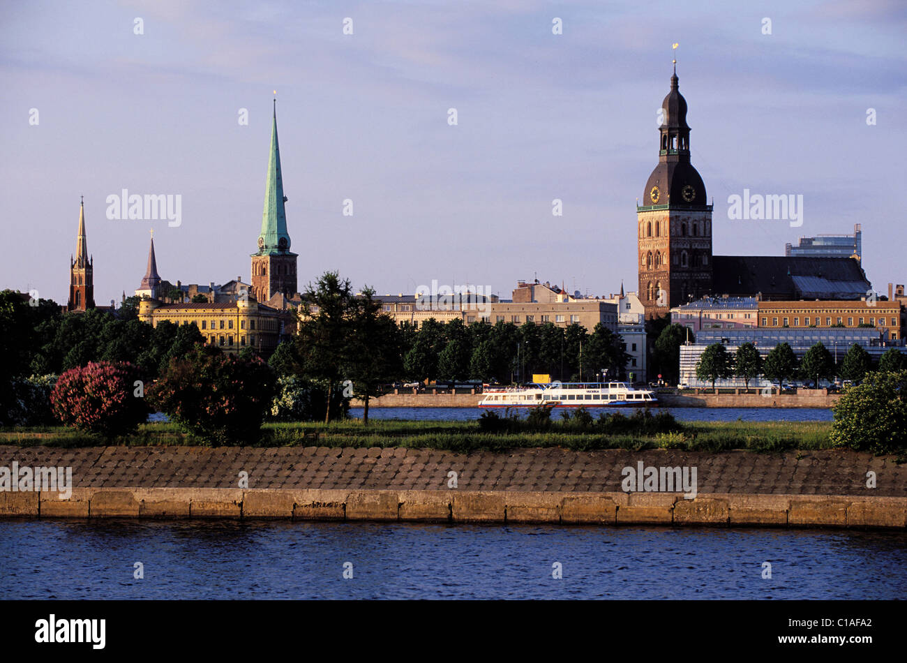 Latvia (Baltic States), Riga, Anglican church Saint-James and the ...