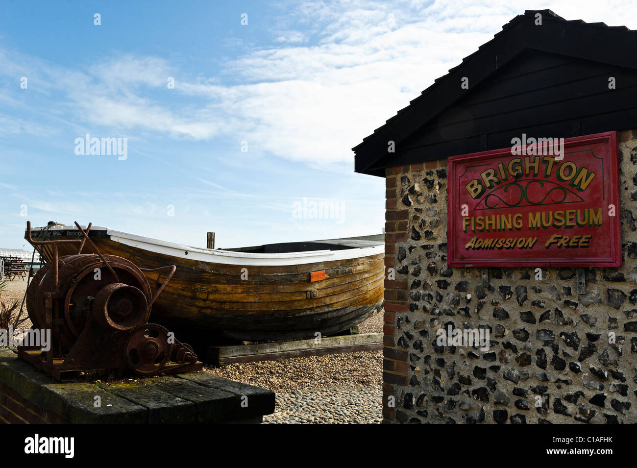 Brighton Fishing Museum, Brighton Seafront Stock Photo - Alamy