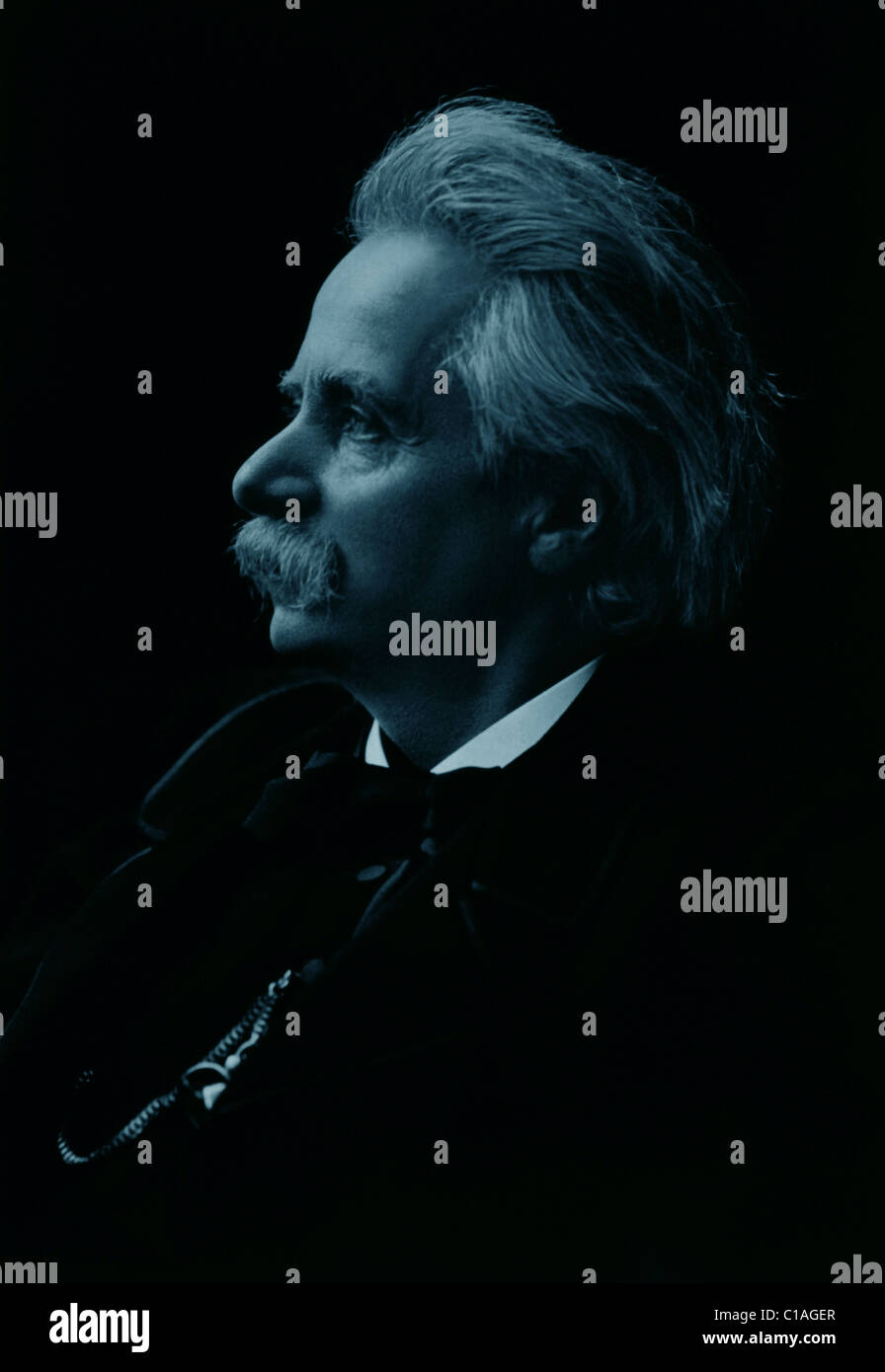 Edvard Hagerup Grieg, Norwegian composer Stock Photo - Alamy