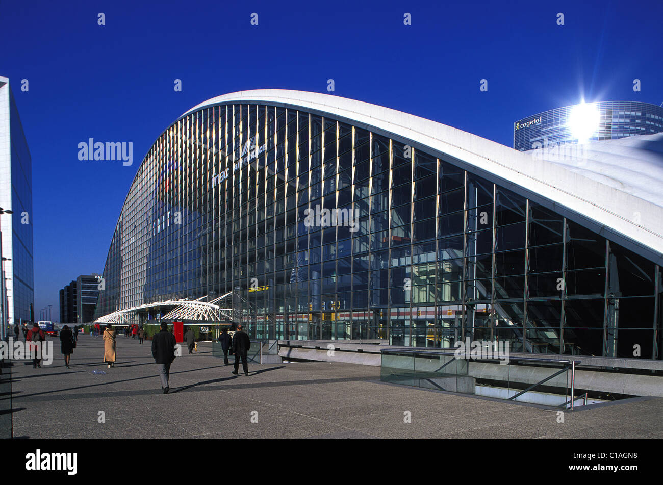 France, Hauts de Seine, La Defense, CNIT Stock Photo - Alamy