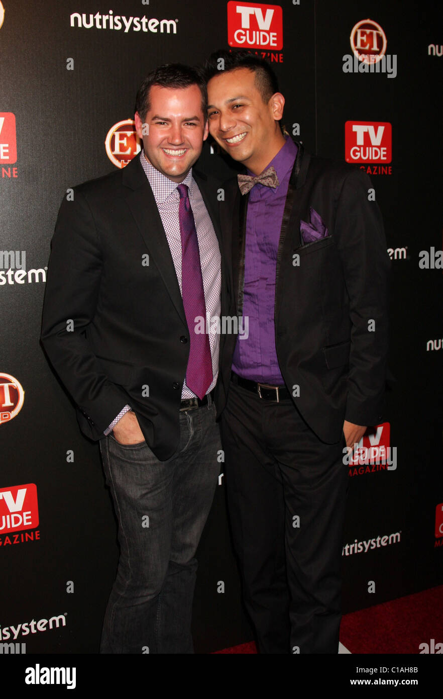 Ross Matthews & Boyfriend arriving at the TV Guide Magazine Sexiest ...
