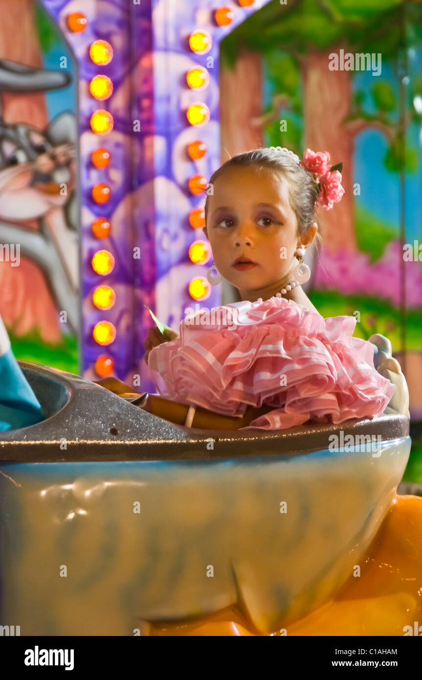 Amusement horse ride in spain hi-res stock photography and images - Alamy