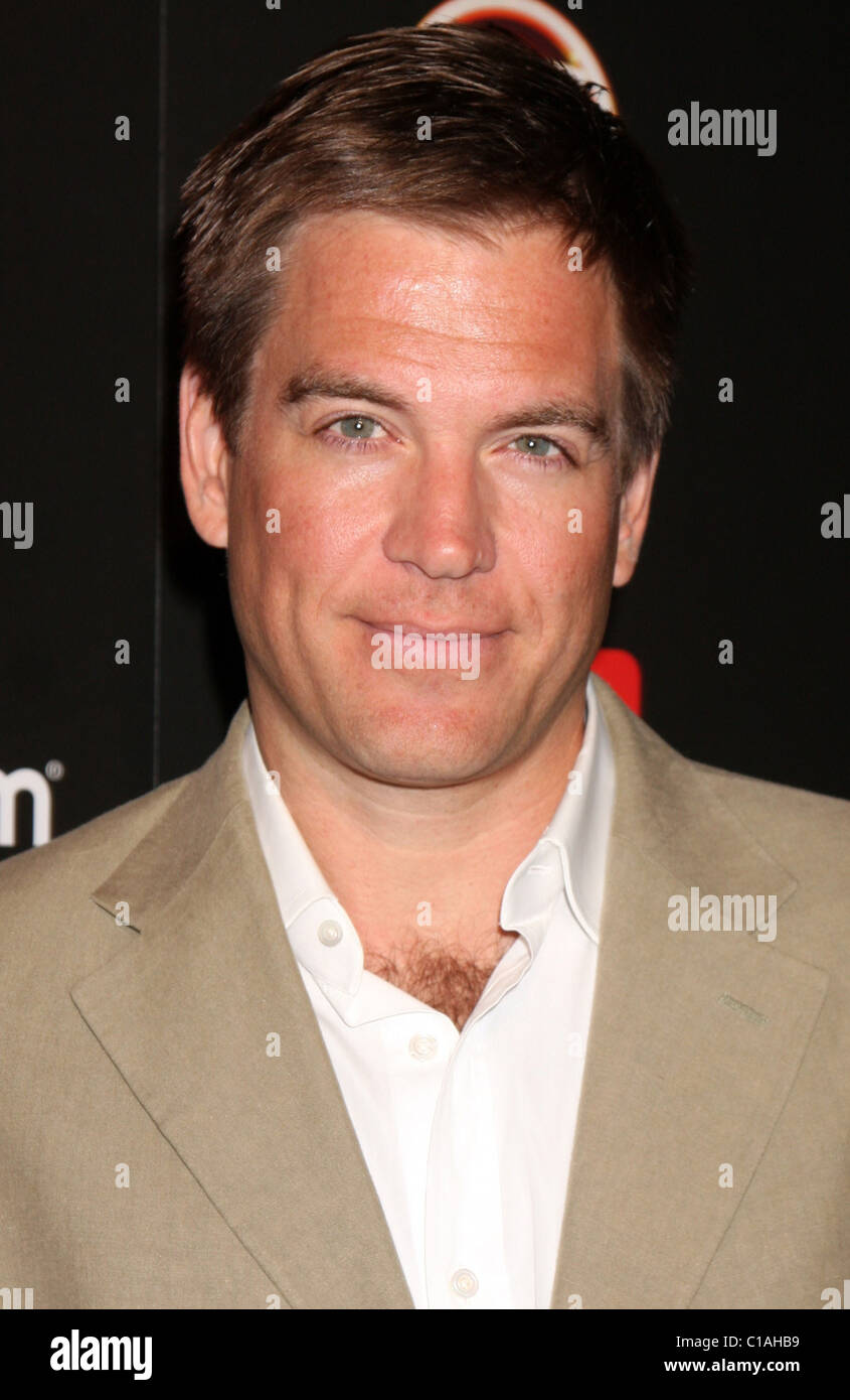 Michael Weatherly arriving at the TV Guide Magazine Sexiest Stars Party ...