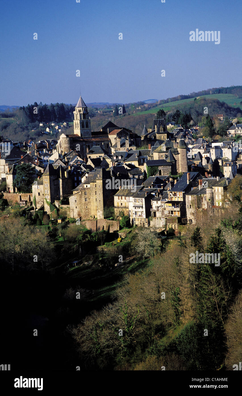 Vezere valley in uzerche hi-res stock photography and images - Alamy