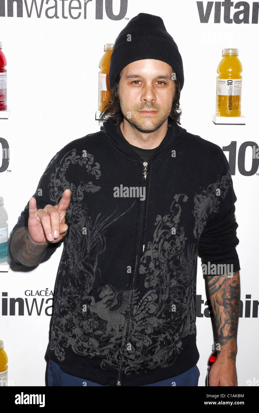 Rob Patterson low calorie 'Vitaminwater10' launch at the Vitaminwater10 ...