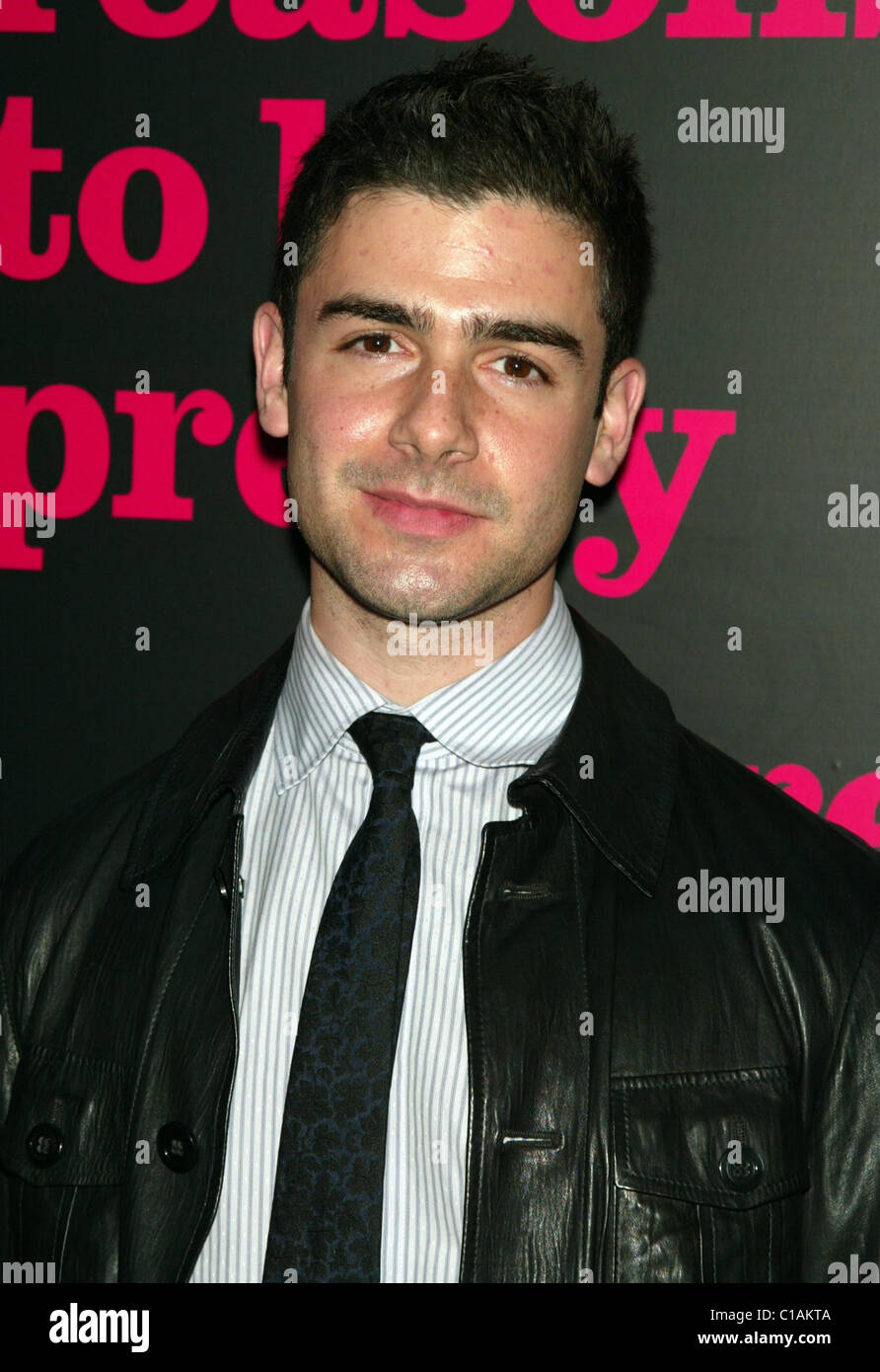 Adam Cantor Opening night of the Broadway play 'Reasons To Be Pretty ...
