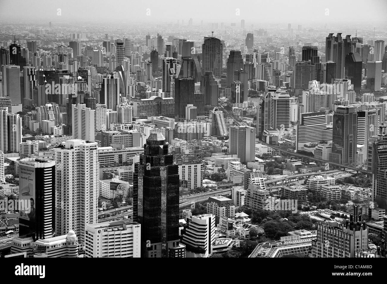 Cityscape, Bangkok, Thailand, Southeastern Asia Stock Photo - Alamy