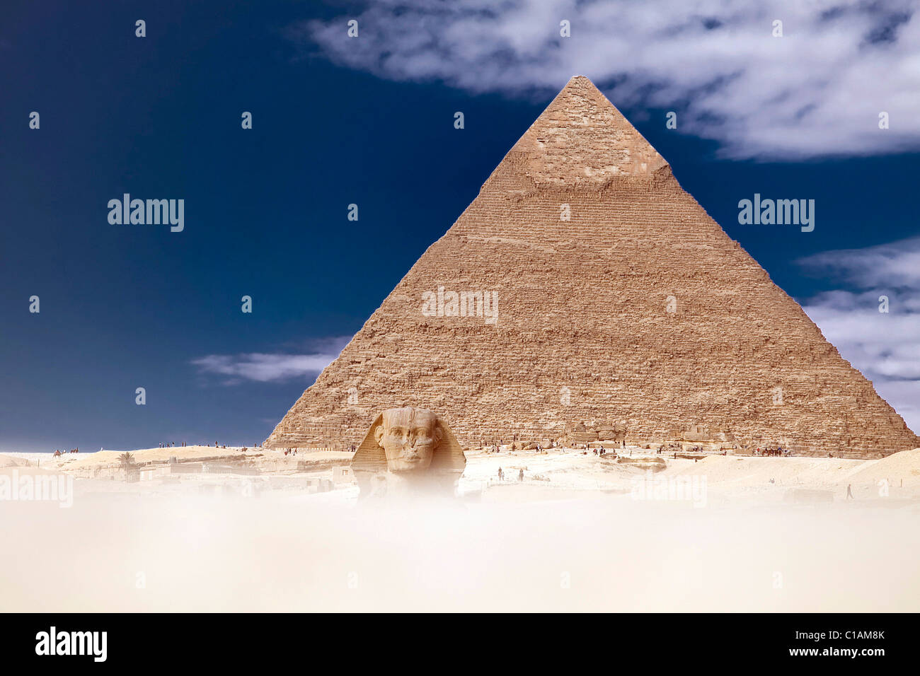 Egypt pyramids and sphinx hi-res stock photography and images - Alamy