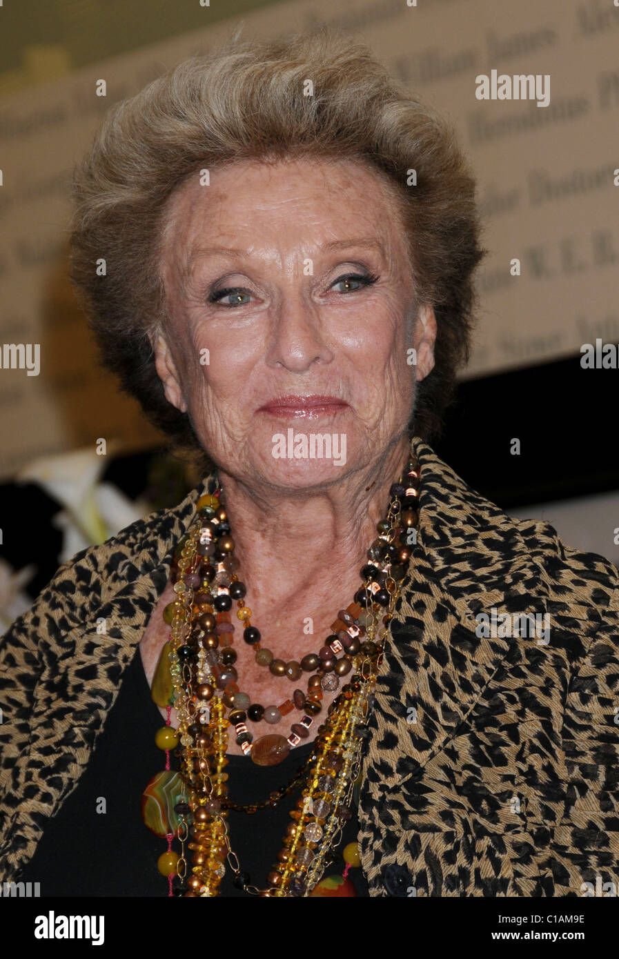 Actress Cloris Leachman signs copies of her new book "Cloris" at Barnes ...