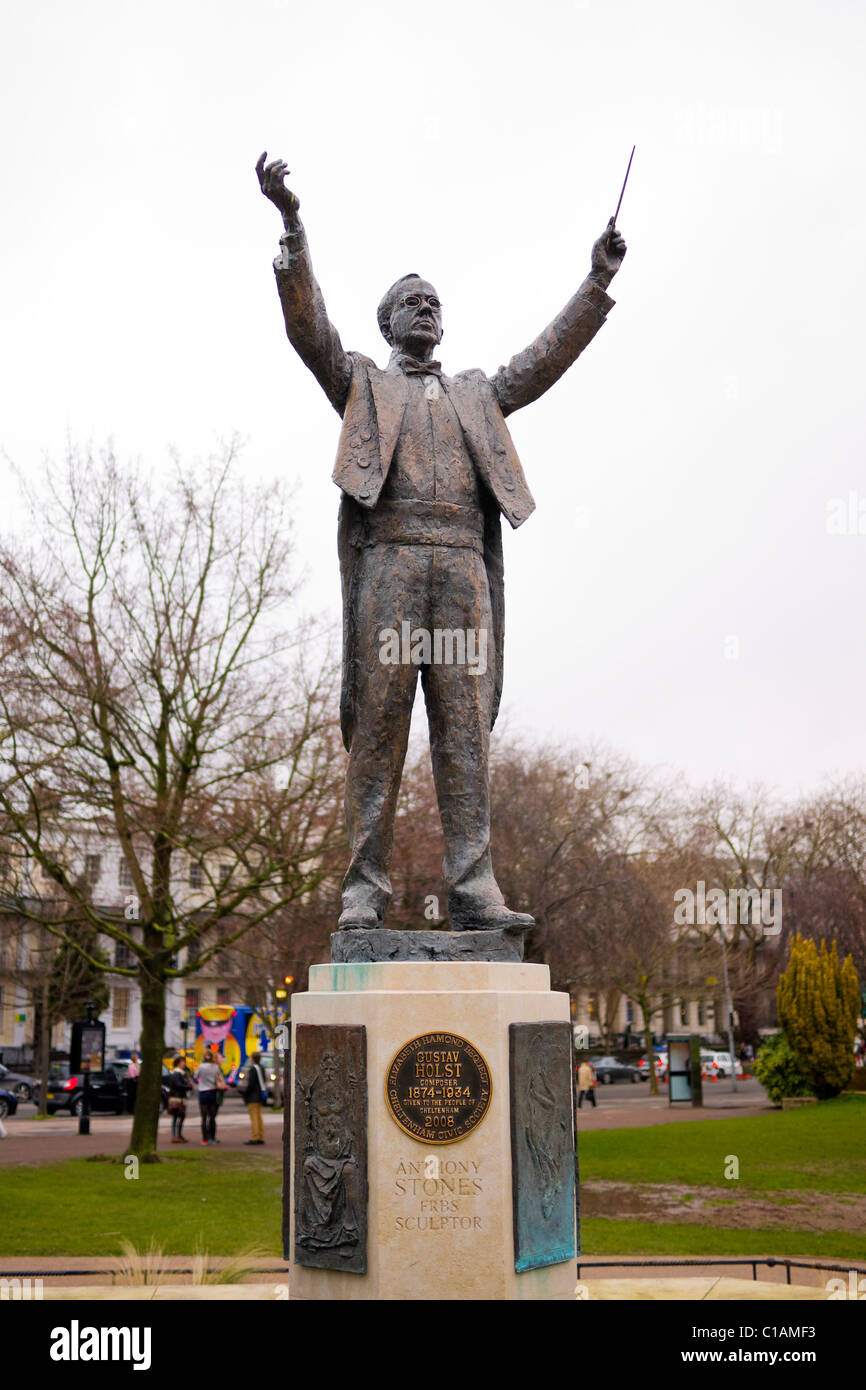 Statue of British Composer, Gustav Holst, in Imperial Gardens ...