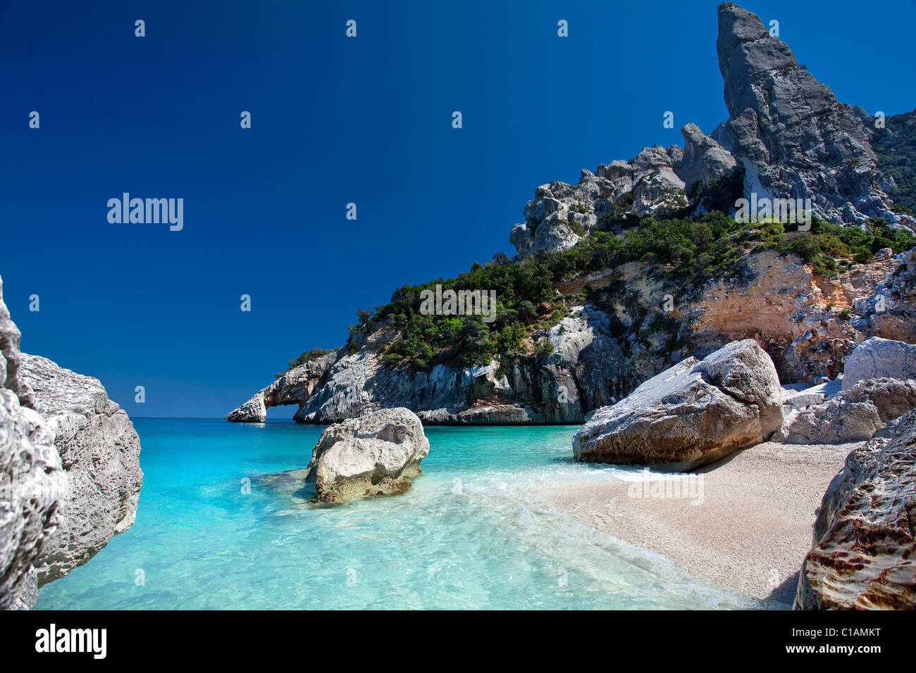 Cala Goloritzè beach, Baunei (OG), Sardinia, Italy, Europe Stock Photo - Alamy