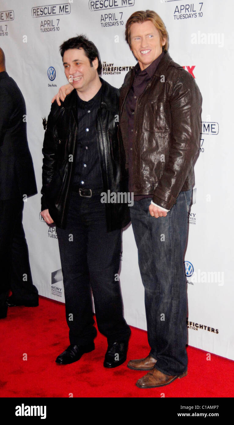 Adam Ferrara, Dennis Lear New York Premiere of 'Rescue Me' Season 5 ...