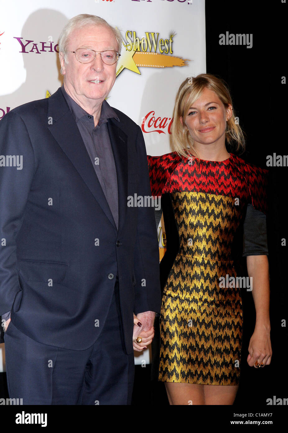 Michael Caine and Sienna Miller ShoWest Awards Gala held at the Paris ...