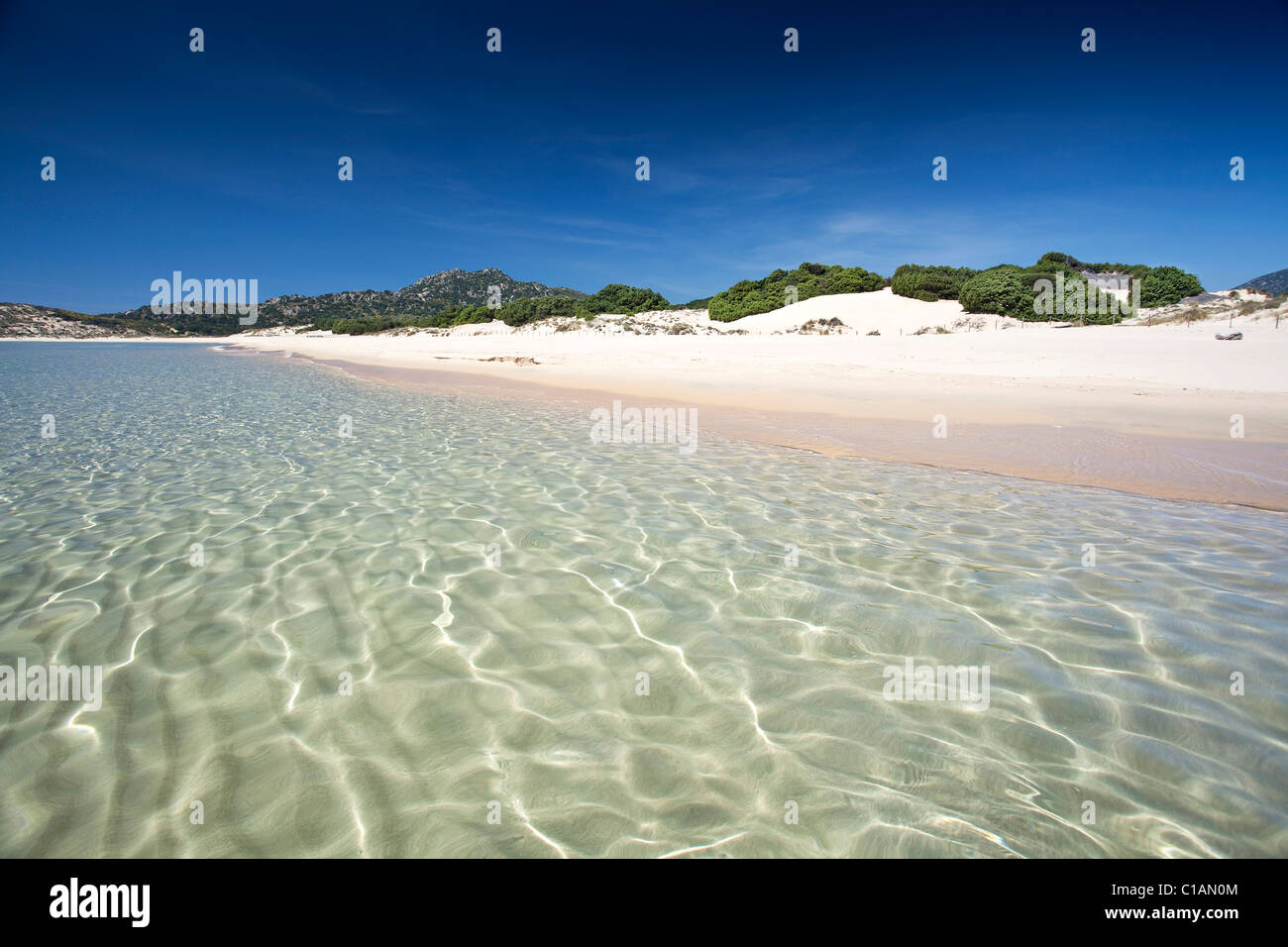 Spiaggia Su Giudeu beach, Chia, Domus De Maria (CA), Sardinia, Italy ...