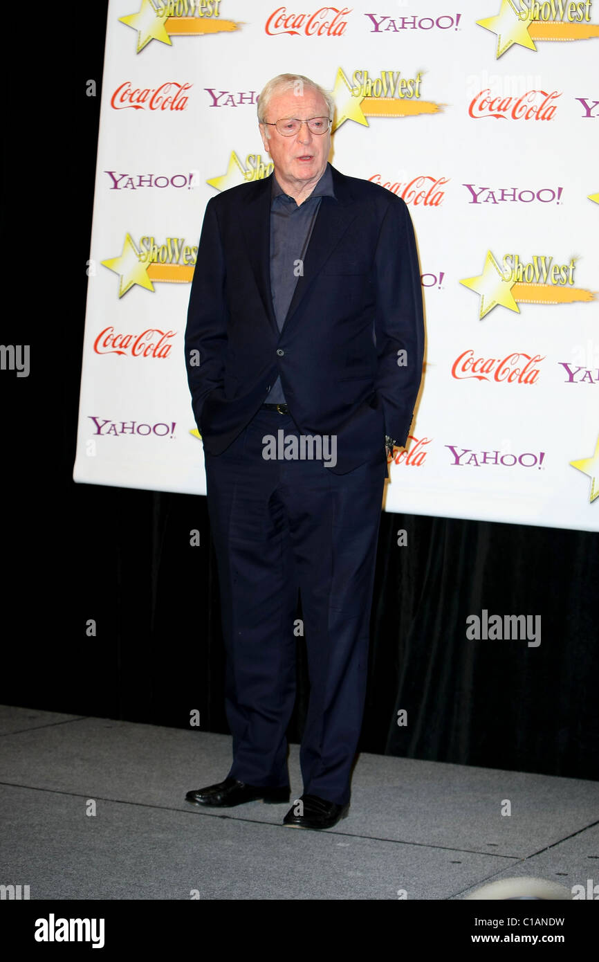 Michael Caine ShoWest Awards Gala held at the Paris Hotel and Casino ...