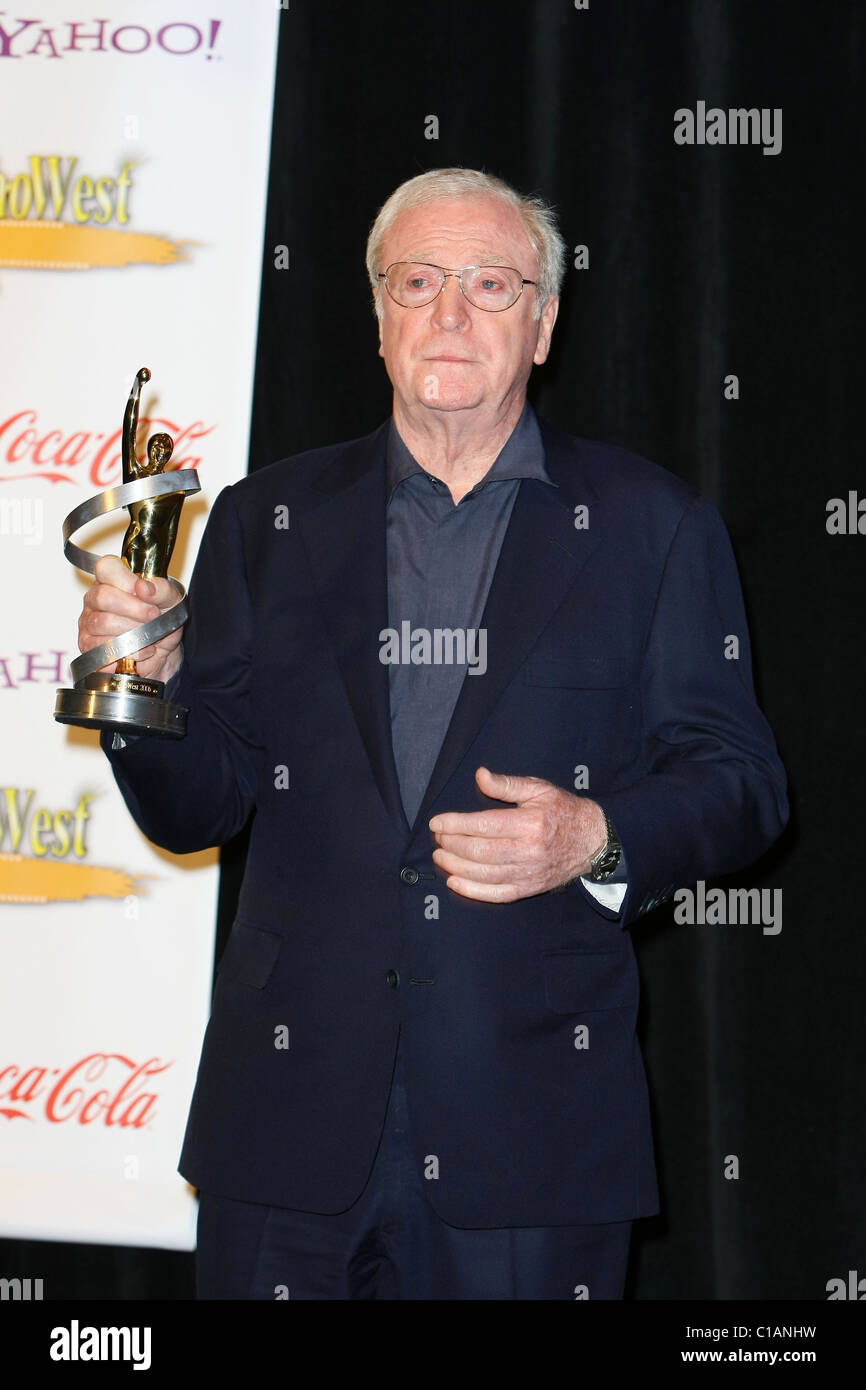 Michael Caine ShoWest Awards Gala held at the Paris Hotel and Casino ...