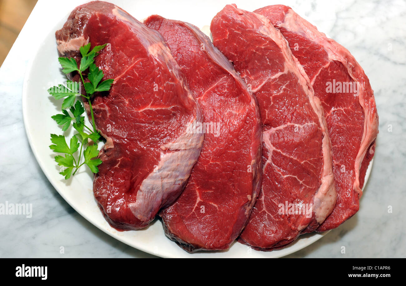 Beef rump steak Stock Photo - Alamy