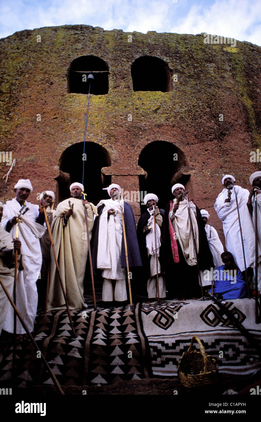 Ethiopia, Wollo region, Lalibela Stock Photo - Alamy