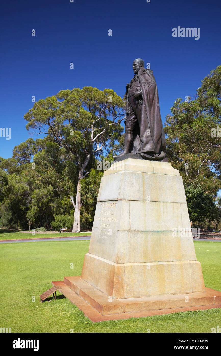 Statue of Lord Forrest in King's Park, Perth, Western Australia ...
