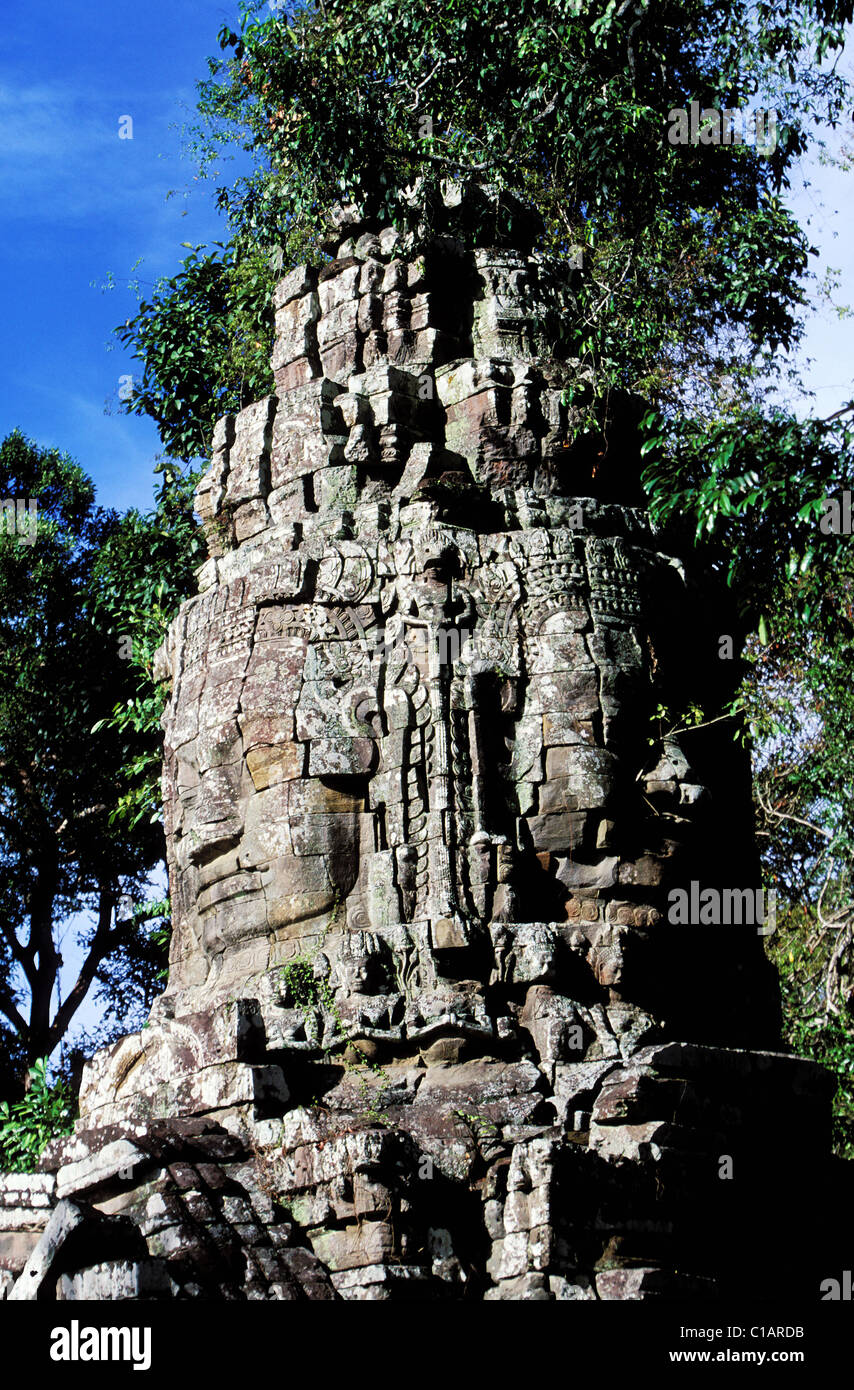 Cambodia, Angkor, Bayon temple Stock Photo - Alamy