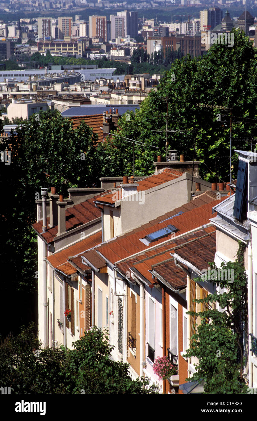 Mouzaia area in the 19 th district hi-res stock photography and images ...