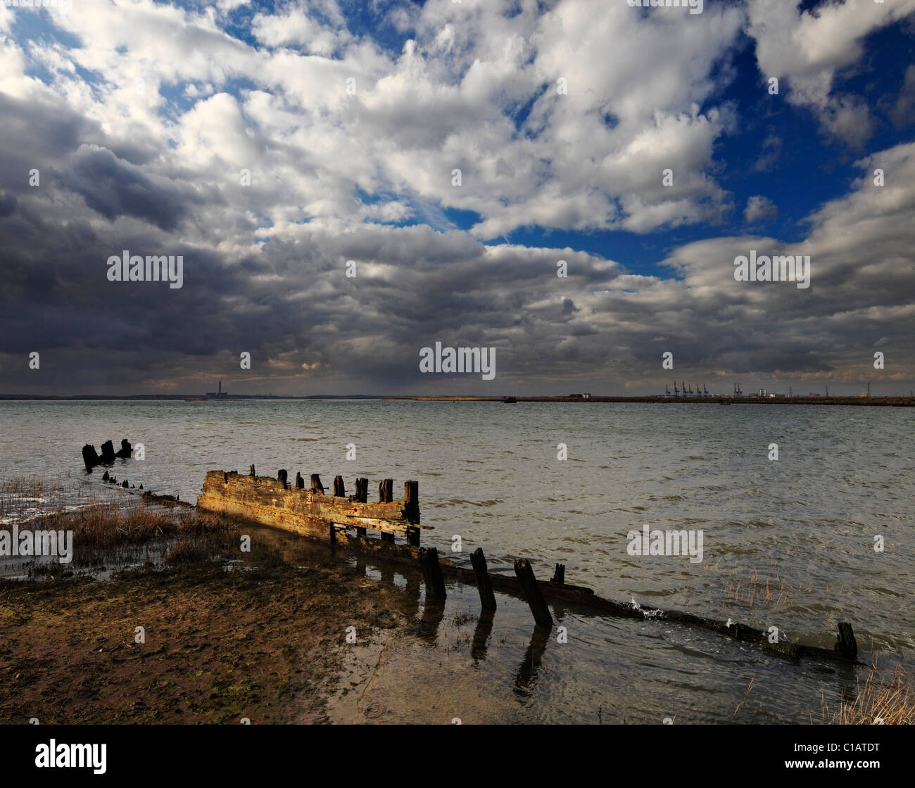 Old Boat Wreck Stock Photo - Alamy