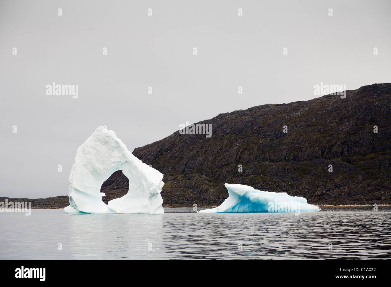 Iceberg with natural arch hi-res stock photography and images - Alamy