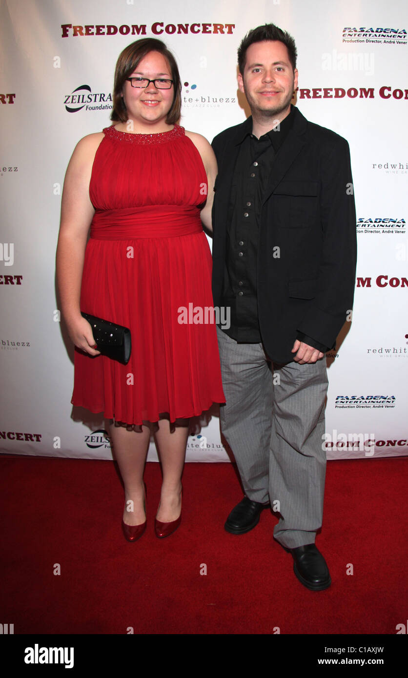 Lizzie Palmer and Ryan Farish Freedom Concert at the Pasadena Convention Center Pasadena ...