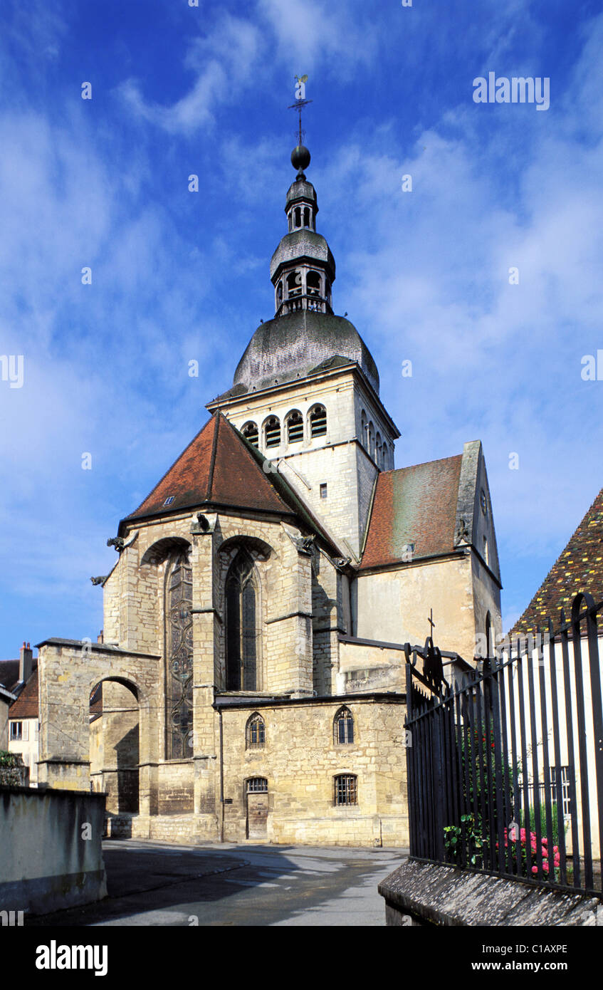France, Haute Saone, Gray, Notre Dame basilica Stock Photo - Alamy