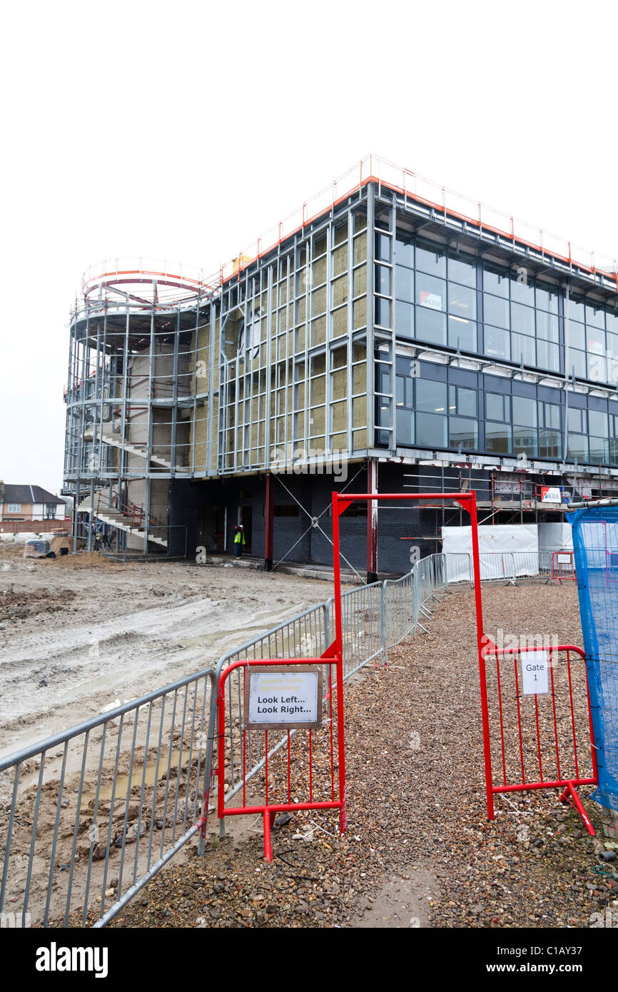 Construction site gate hi-res stock photography and images - Alamy