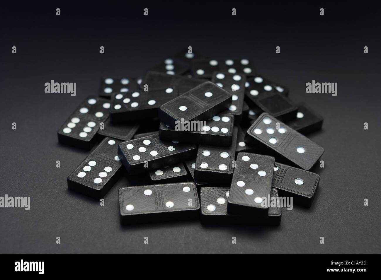 Pile dominoes hi-res stock photography and images - Alamy