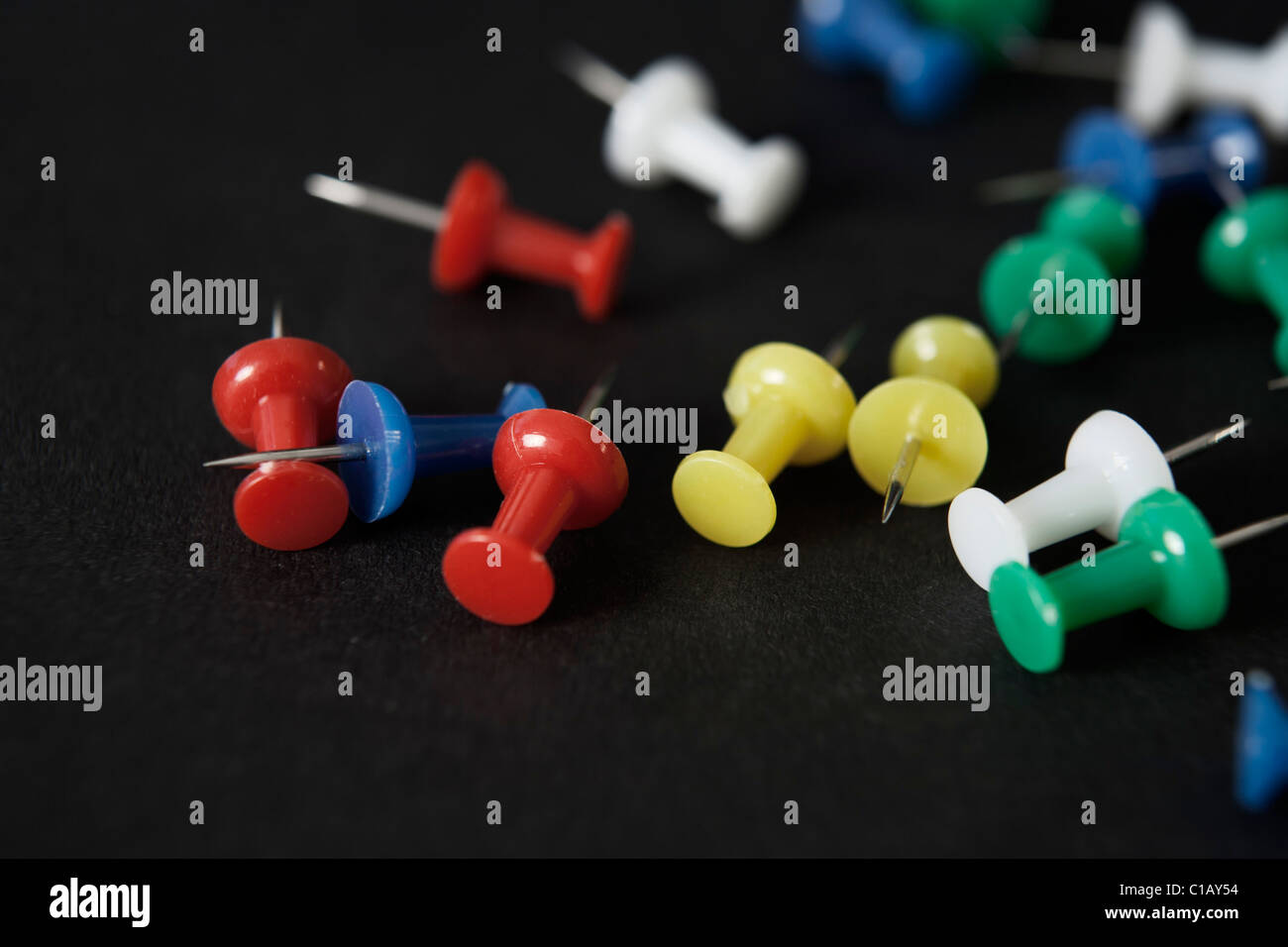 Office pushpins hi-res stock photography and images - Alamy