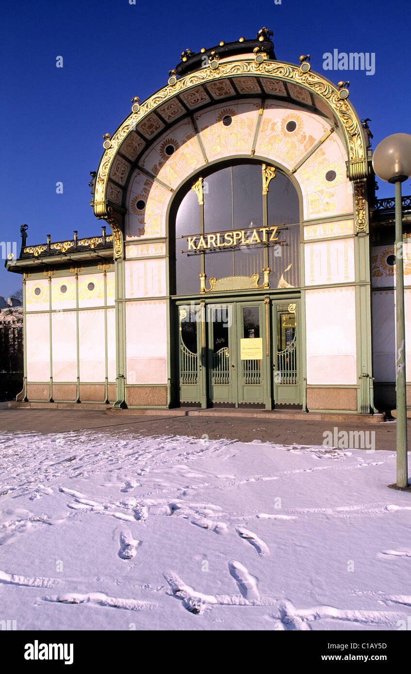Austria, Vienna, Karlsplatz Stock Photo - Alamy