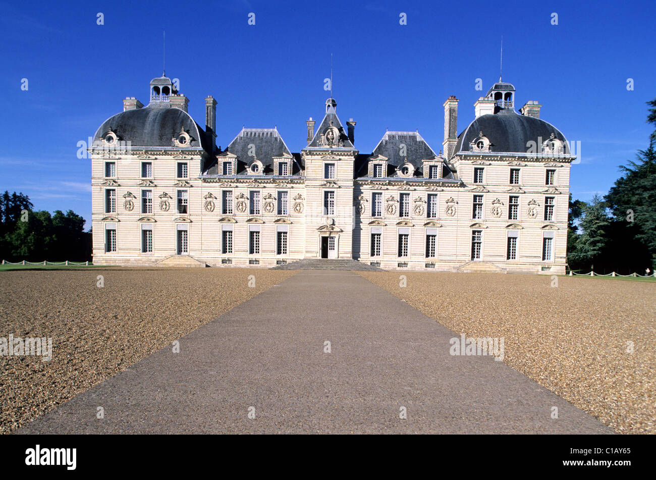 France, Loir et Cher, Cheverny castle (Loire chateau Stock Photo - Alamy