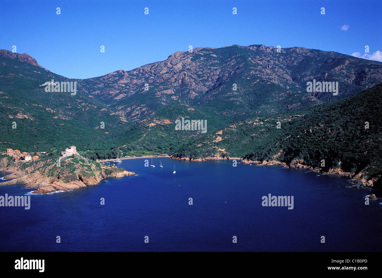 Girolata bay hi-res stock photography and images - Alamy