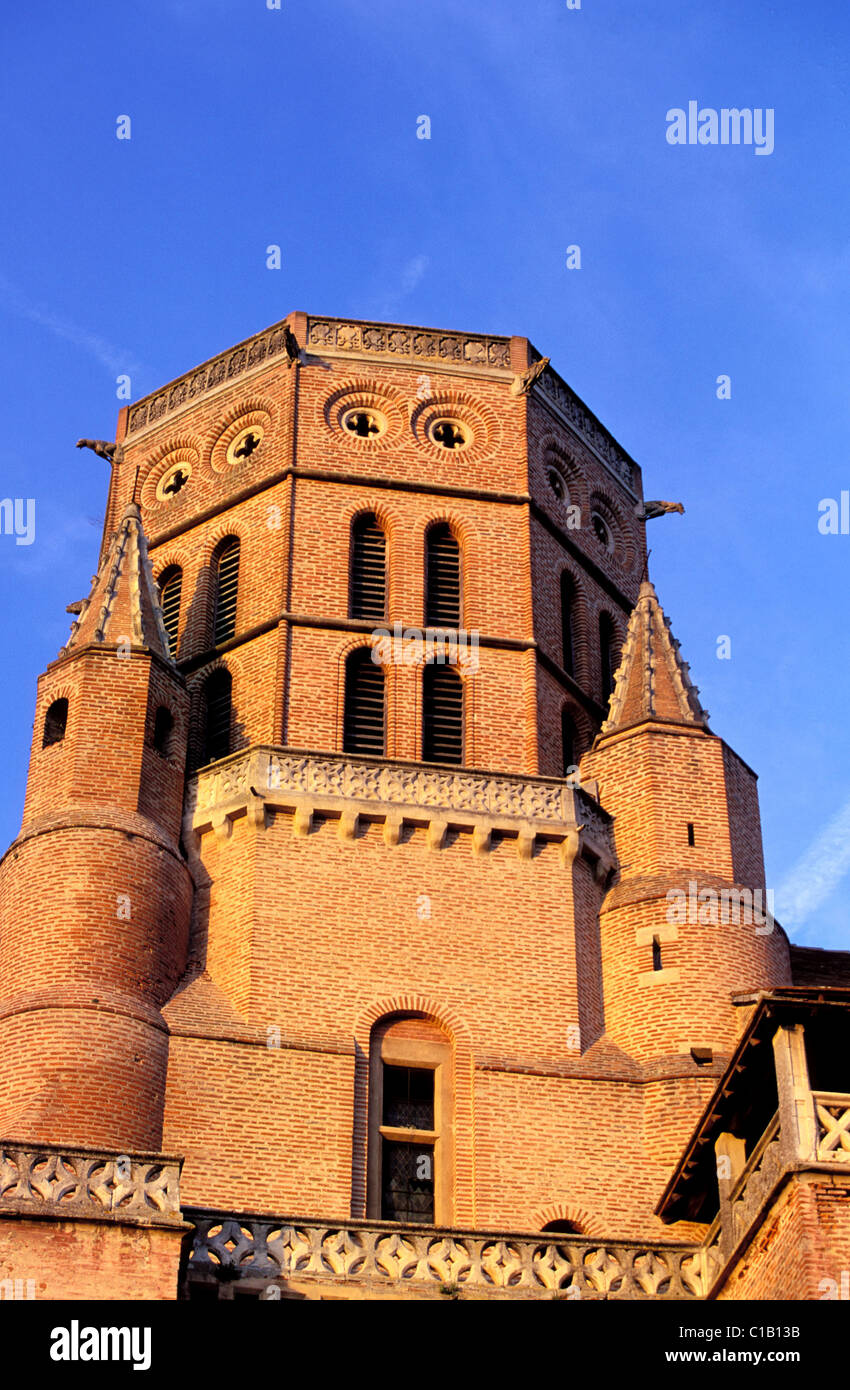 France, Tarn, Lavaur, Saint Alain cathedral Stock Photo - Alamy