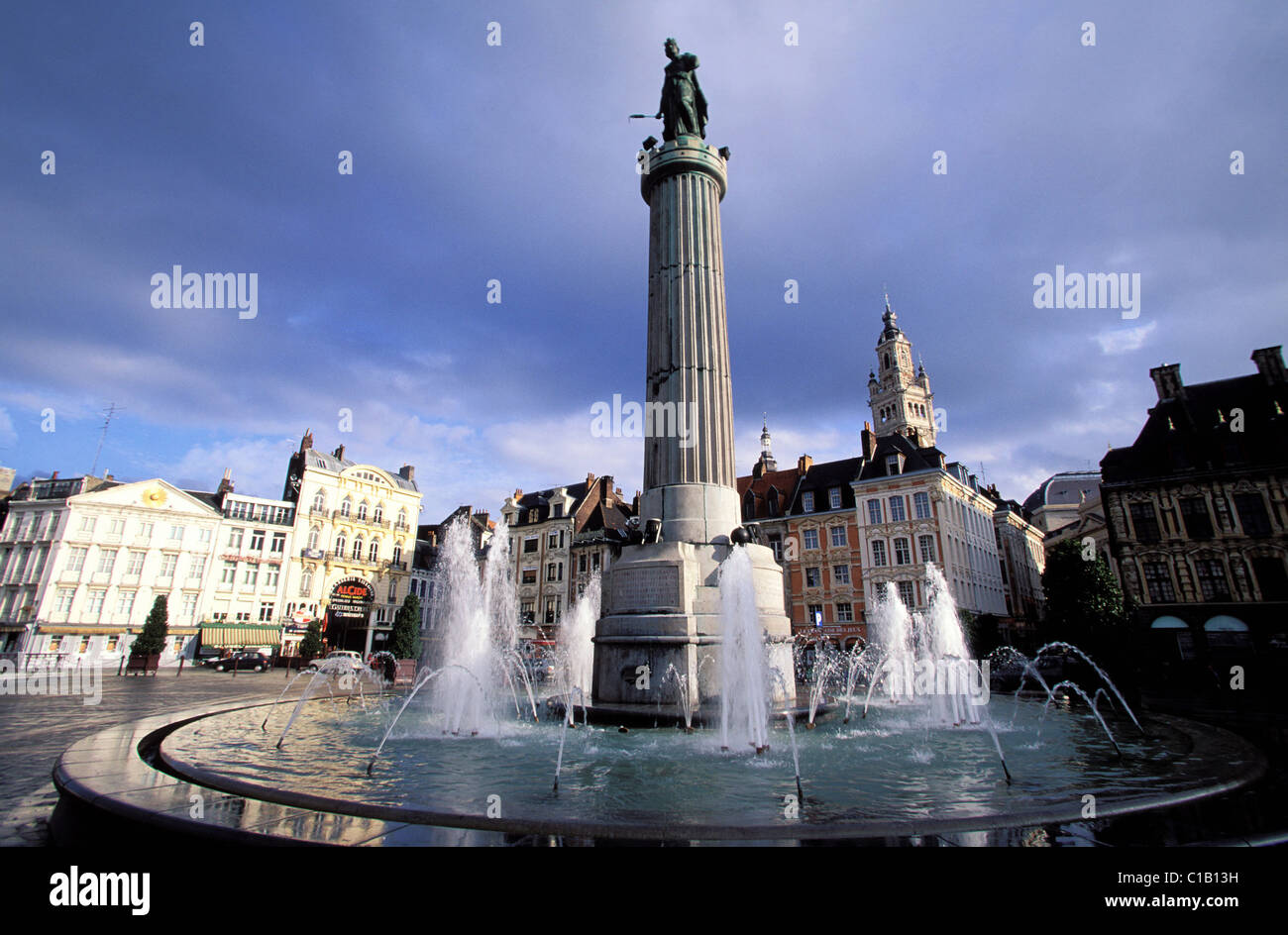 France, Nord, Lille, big square Stock Photo - Alamy