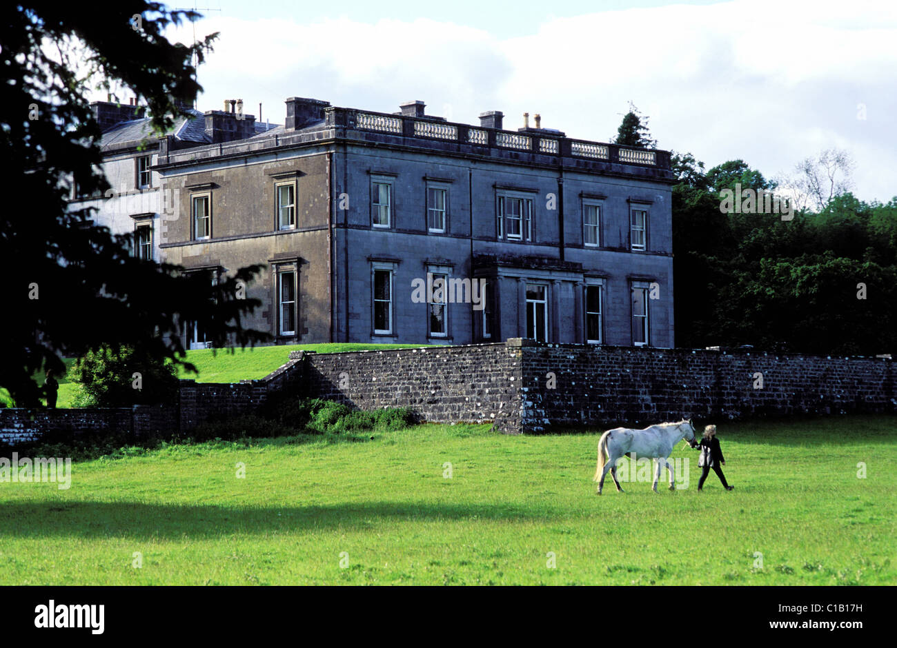 Owned by the perceval family since 1665 restored in 1864 hi-res stock ...
