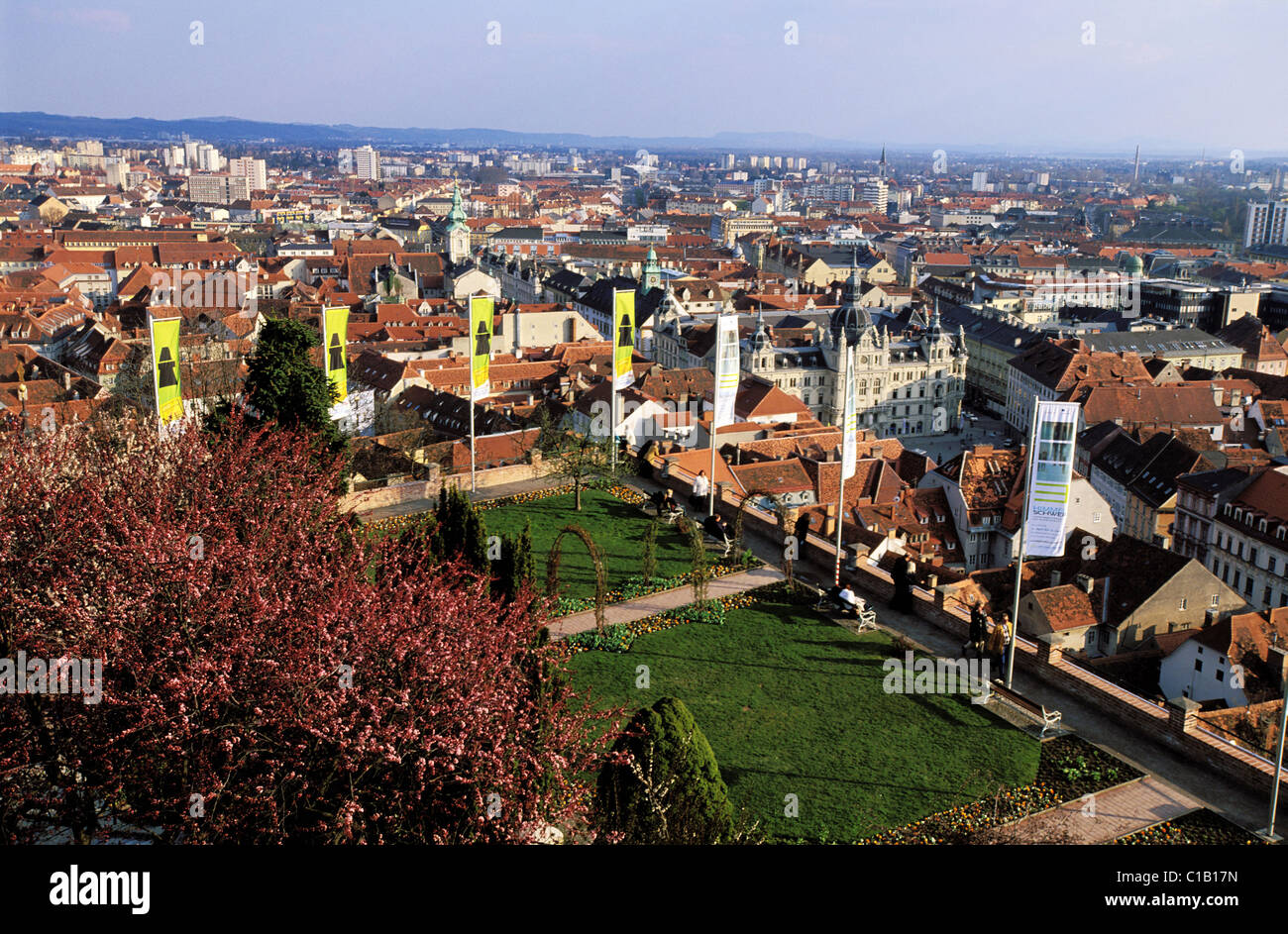 Austria Styria Graz historic center listed as World Heritage by UNESCO ...