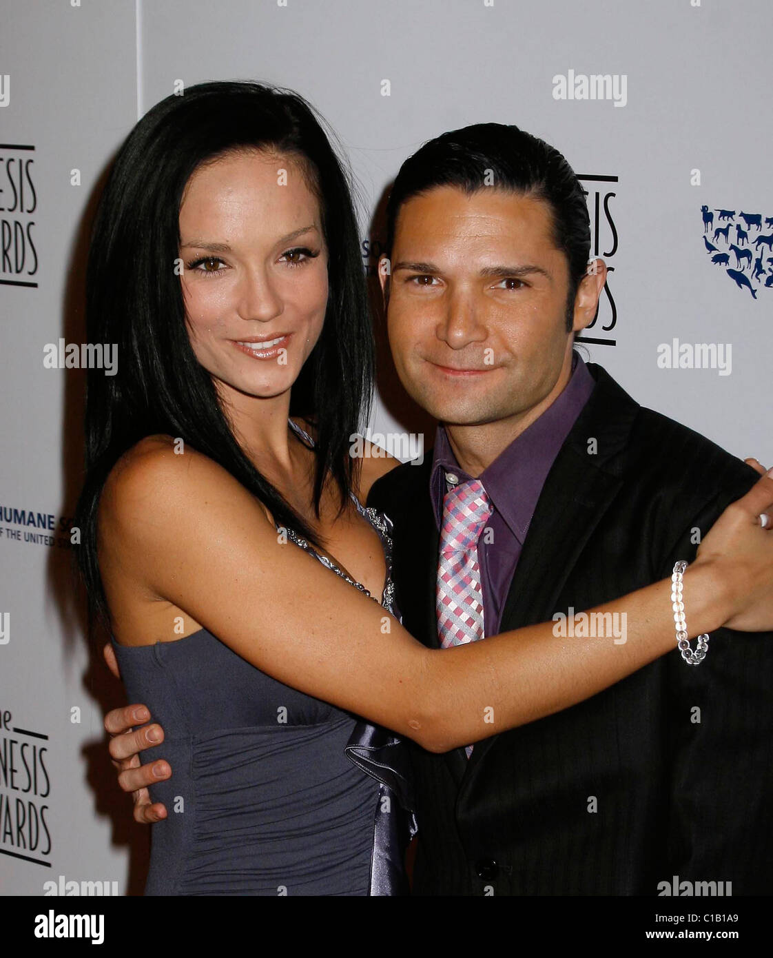 Susie Feldman, Cory Feldman The 23rd Genesis Awards held at The Beverly ...