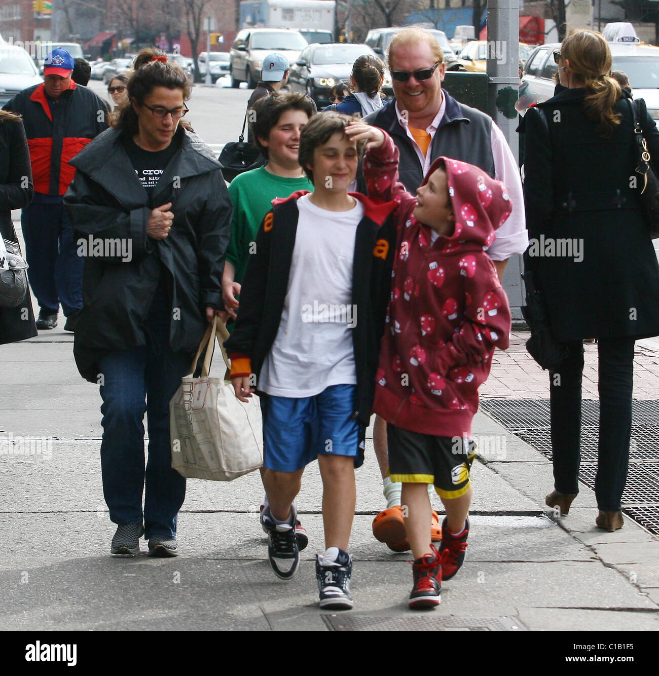 American chef mario batali lunch hi-res stock photography and images ...