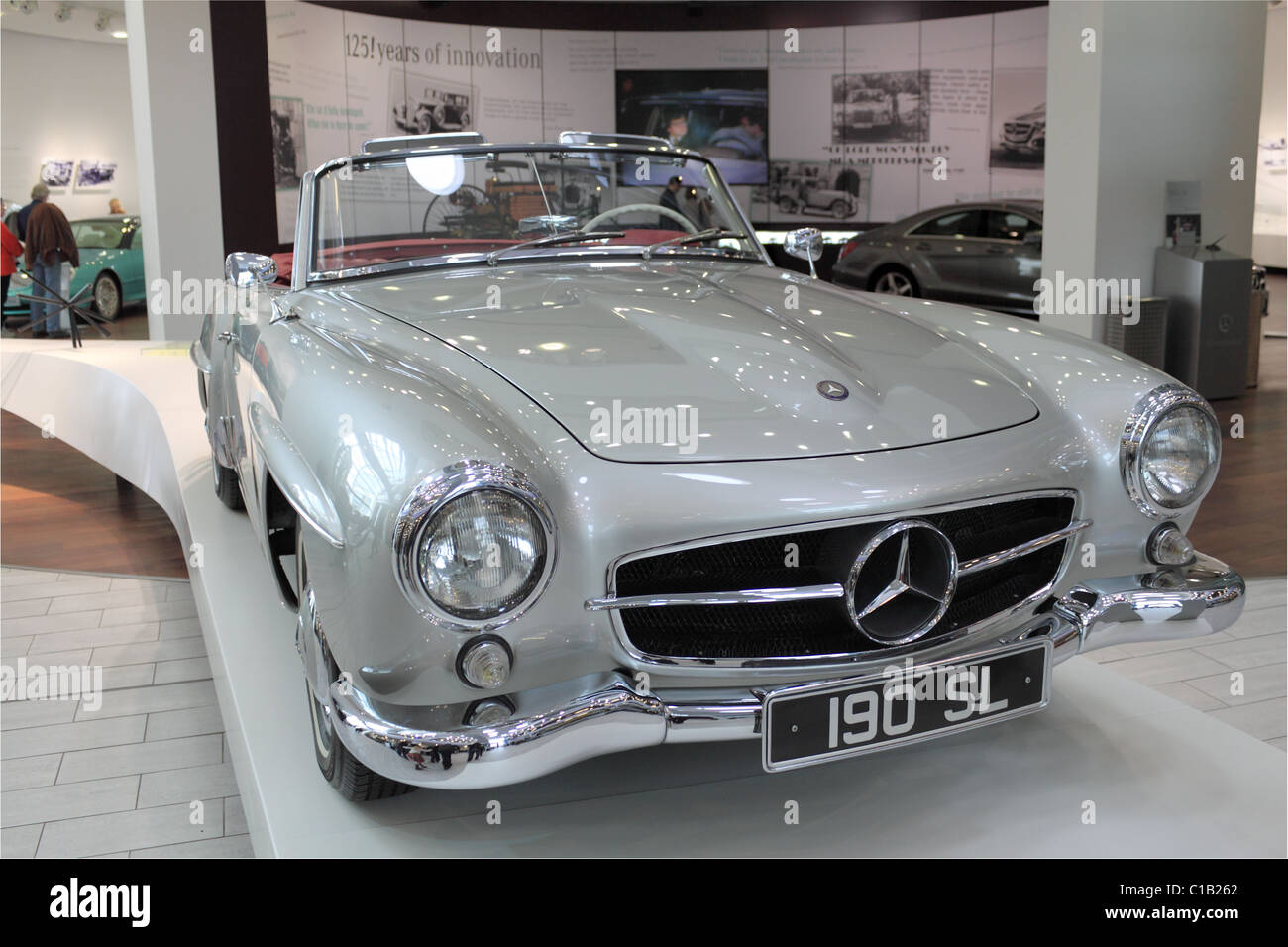 Mercedes-Benz 190SL at Mercedes-Benz World, Brooklands, Weybridge ...