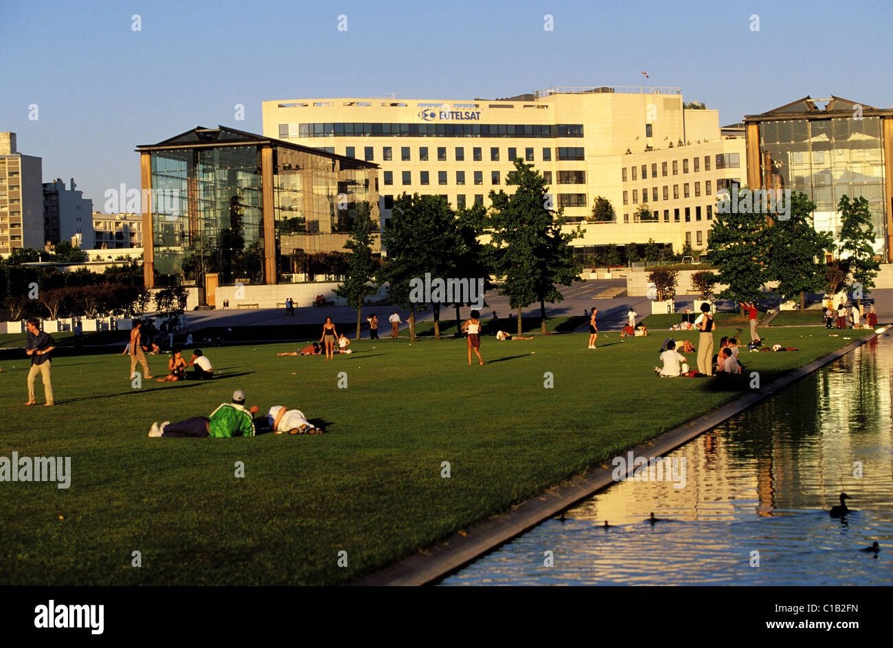 France, Paris, Andre Citroen Park Stock Photo - Alamy