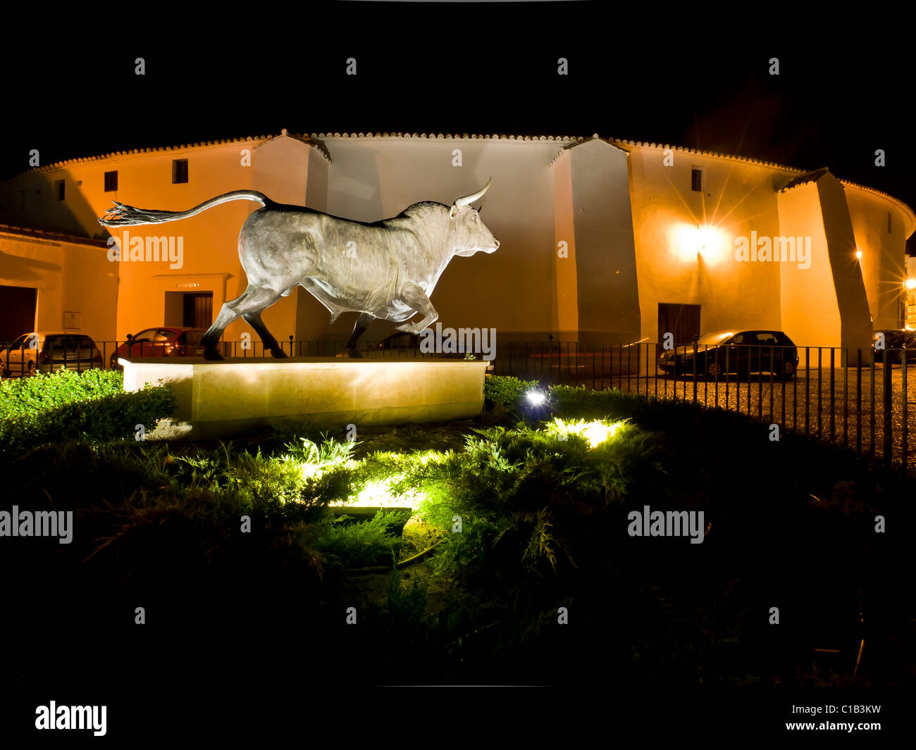 Bull at night hi-res stock photography and images - Alamy