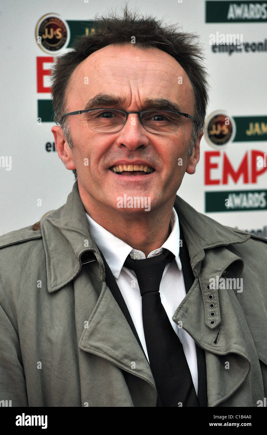 Danny Boyle Jameson Empire Film Awards held at the Grosvenor House ...