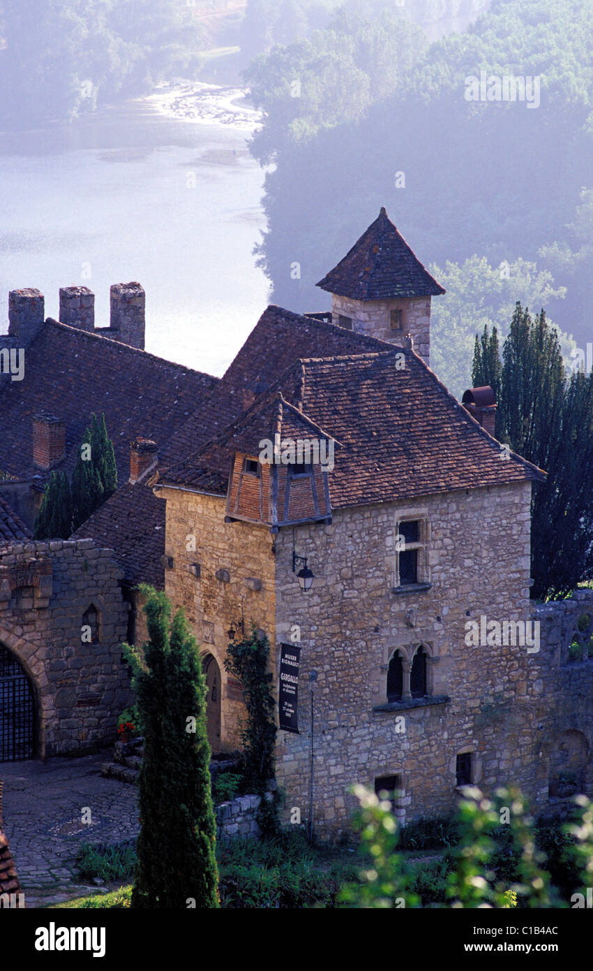 France Lot Lot Valley Saint Cirq Lapopie village labelled Les Plus ...