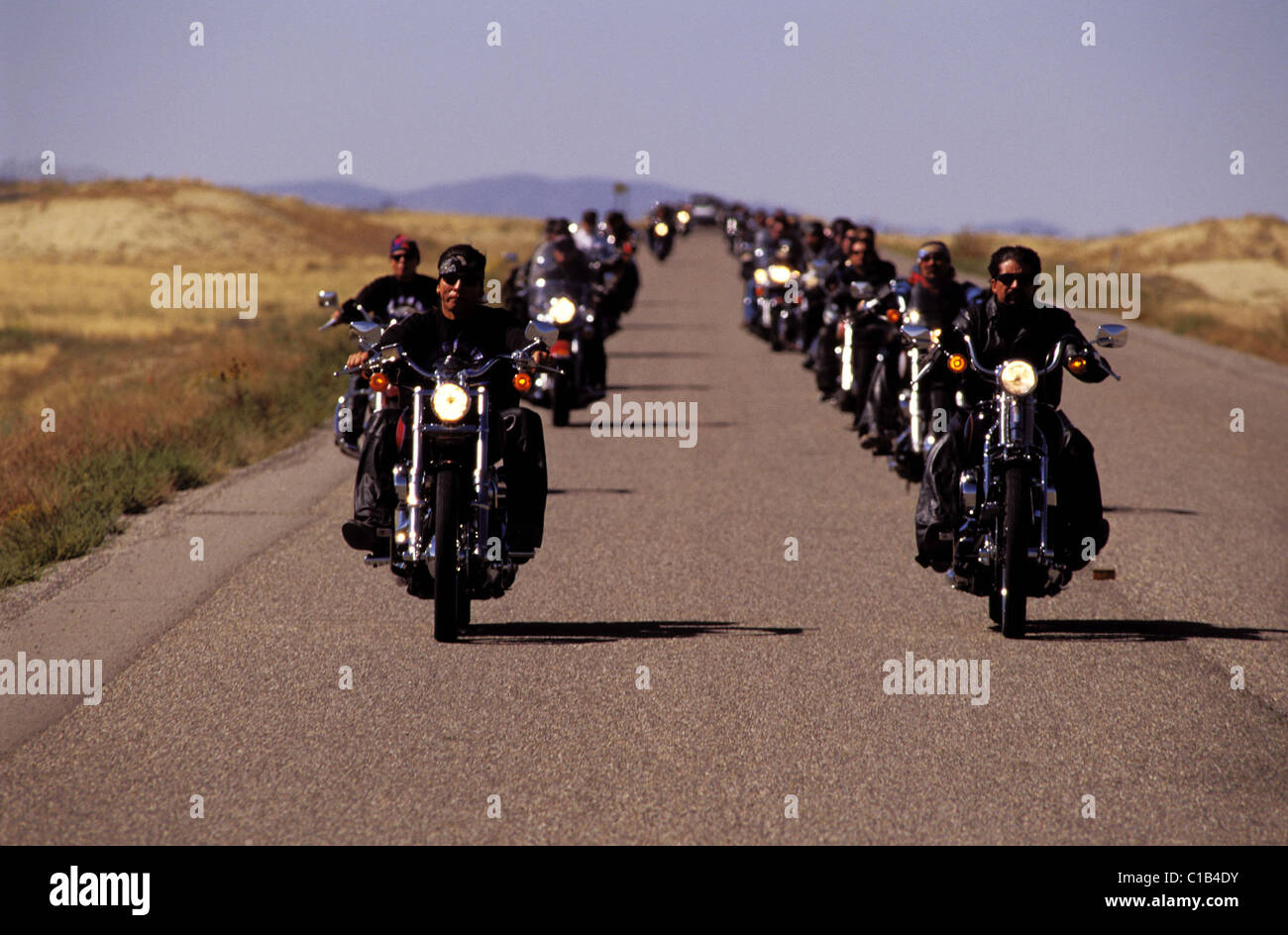 United States, Arizona, the new Navajo riders Stock Photo - Alamy