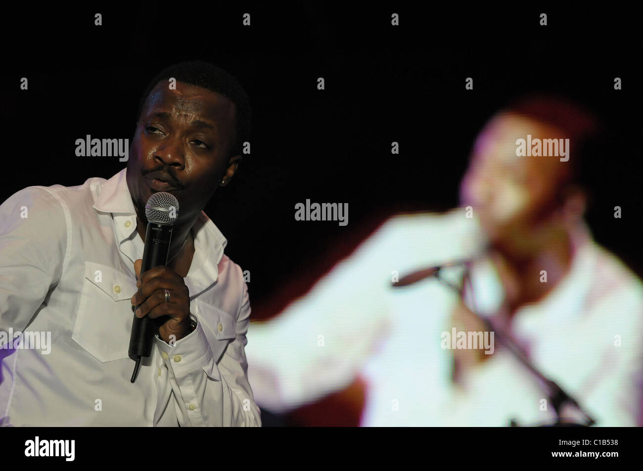 Anthony Hamilton The 4th annual 'Jazz In The Garden' concert held at ...