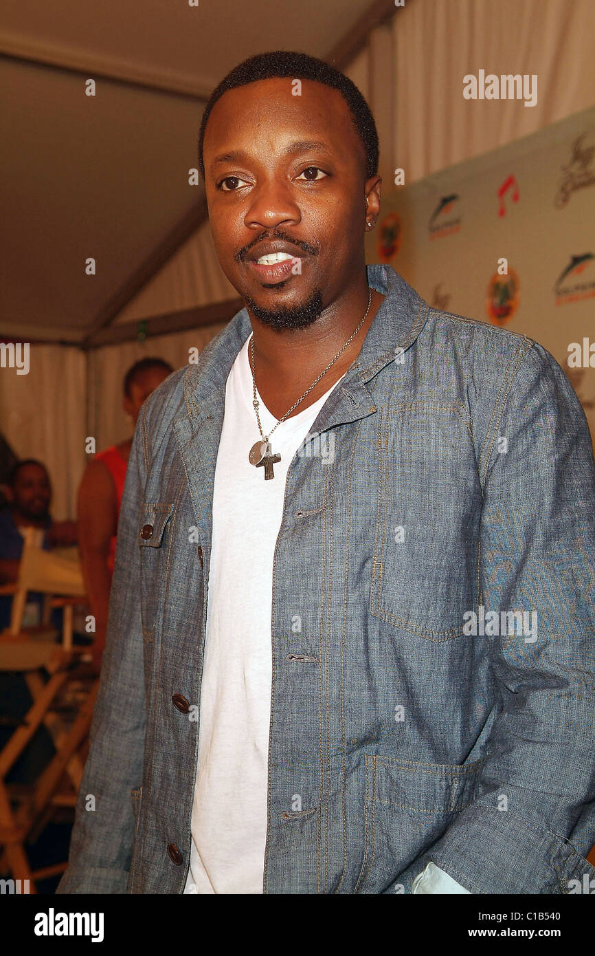 Anthony Hamilton The 4th annual 'Jazz In The Garden' concert held at ...